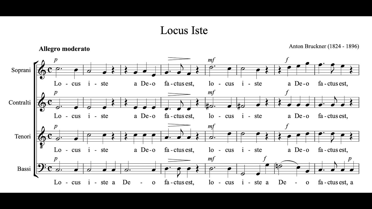 Anton Bruckner - Locus iste - YouTube
