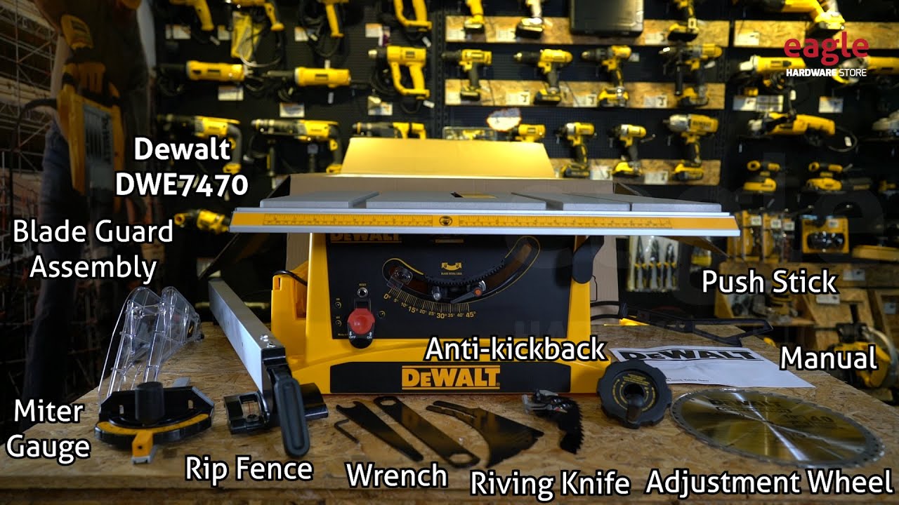 [39] Dewalt DWE7470 Open Box - Presented By Eagle Hardware Store ...