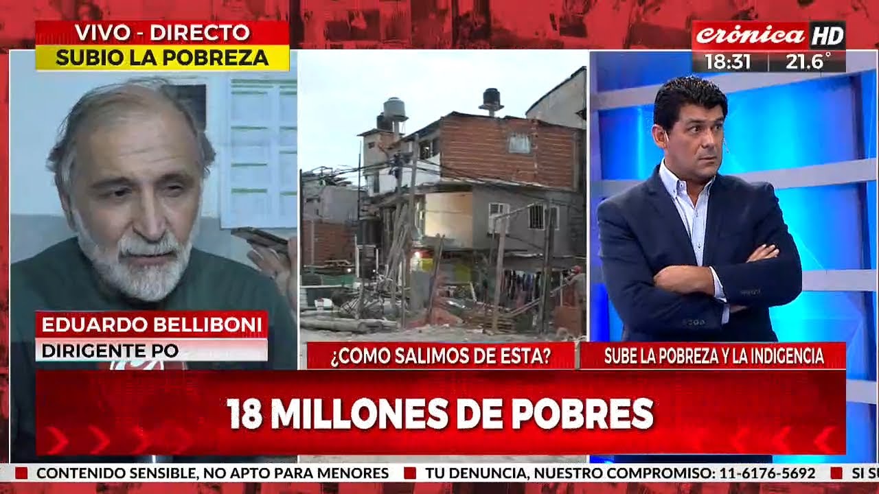 Eduardo Belliboni: "El gobierno vive de los jubilados" - YouTube