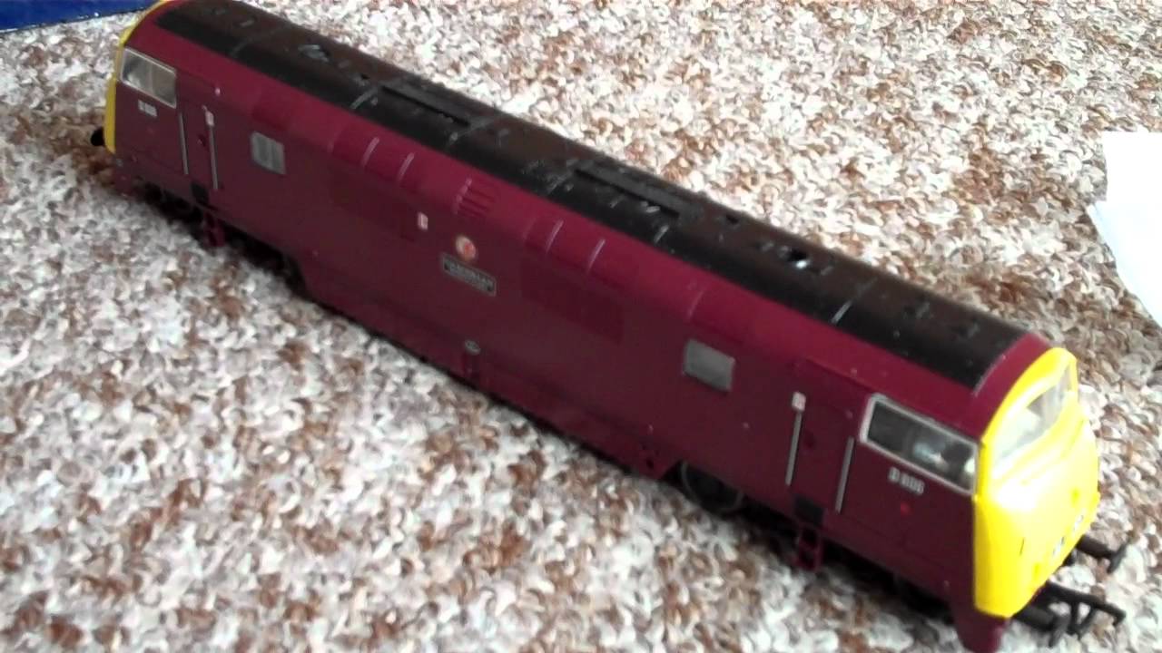 Bachmann Class 42 Warship. D806 "Cambrian". - YouTube