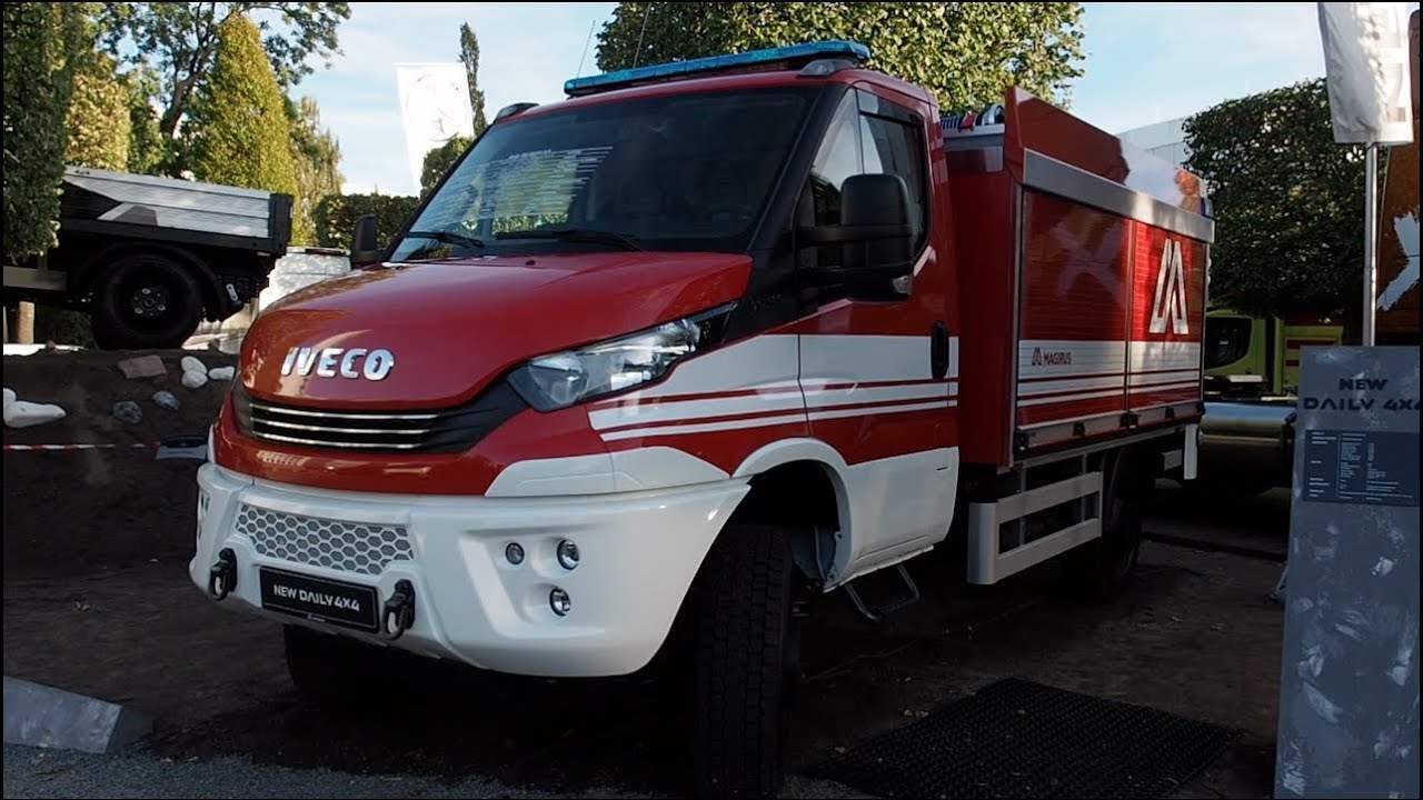 Iveco Daily 4x4 Fire Truck - YouTube