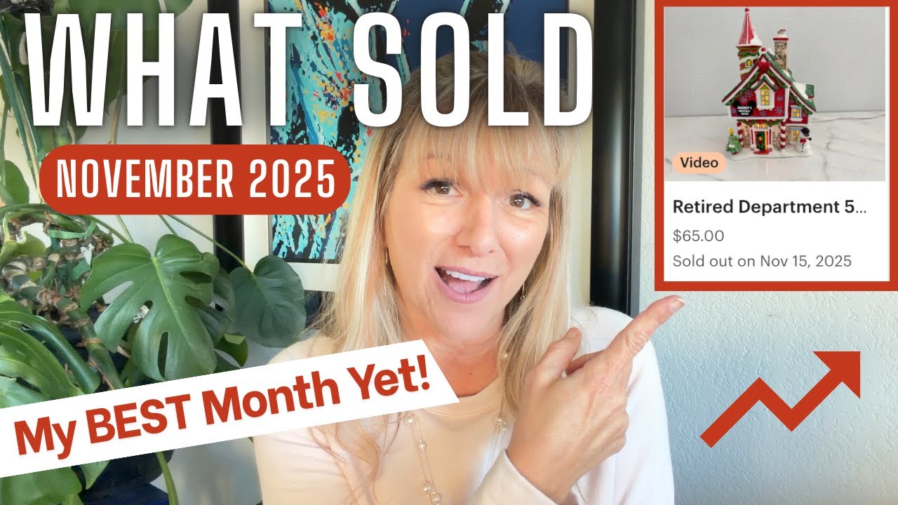 BEST MONTH YET on ETSY! WHAT SOLD NOVEMBER 2025. My Top Sellers ...
