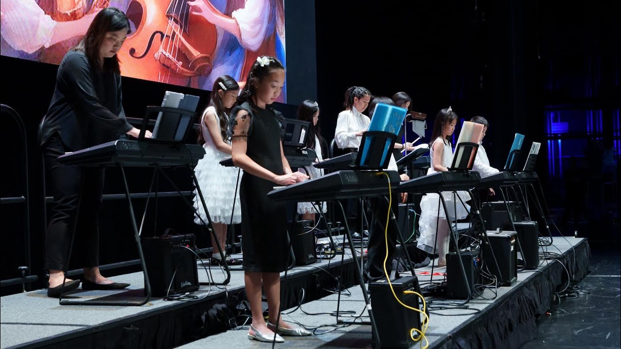 A town with an ocean view (Keyboard & String ensemble) - YouTube