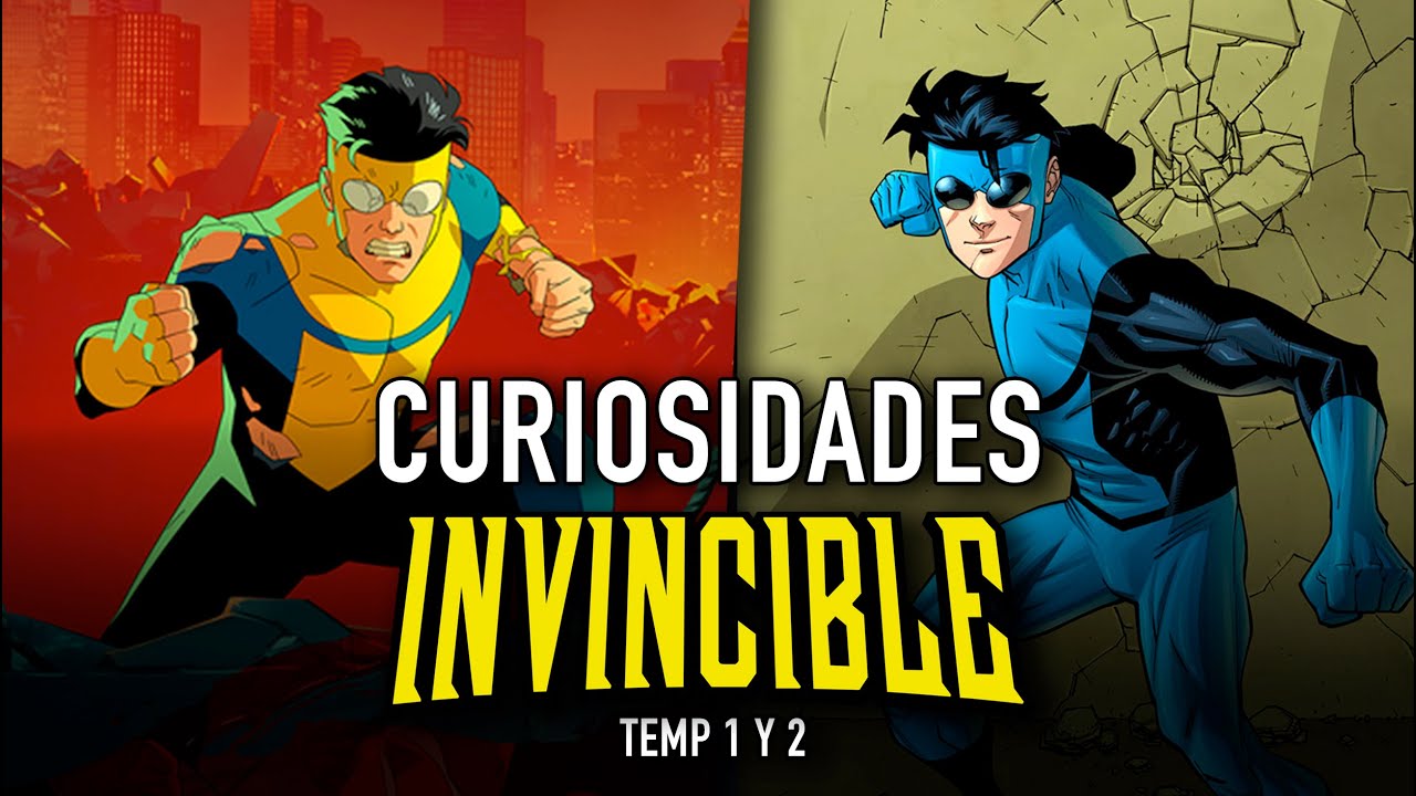 Invincible Temp.1 y 2: Curiosidades y secretos - The Top Comics - YouTube