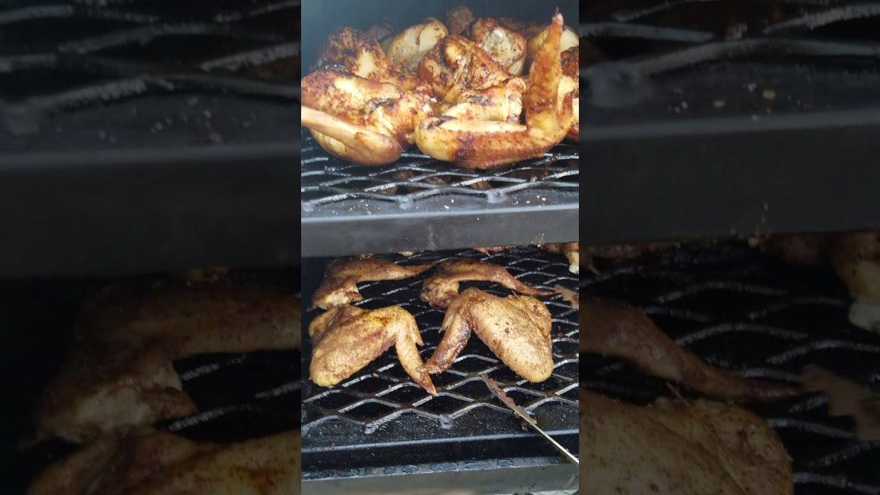 BBQ And Jerk Chicken On A Lang Smoker YouTube BBQ And Jerk Chicken On A Lang Smoker YouTube