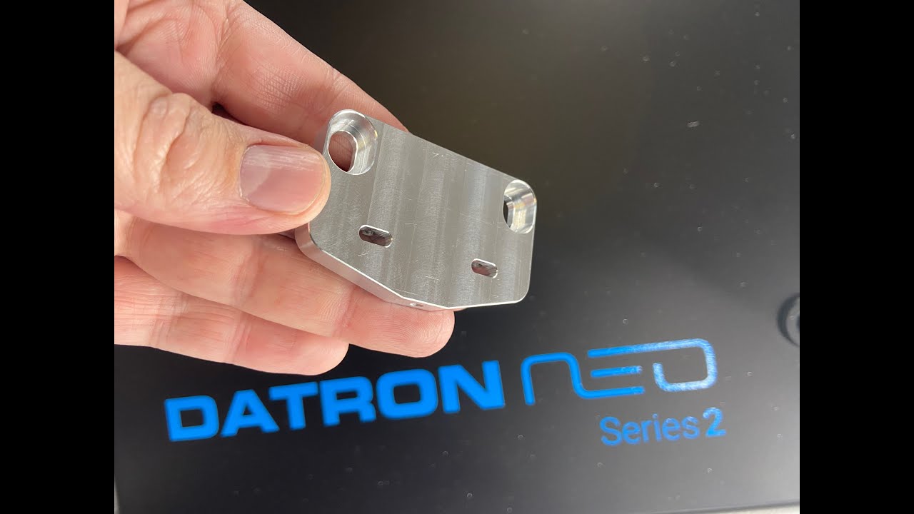 Datron Neo Cuts Offloader Plate - YouTube