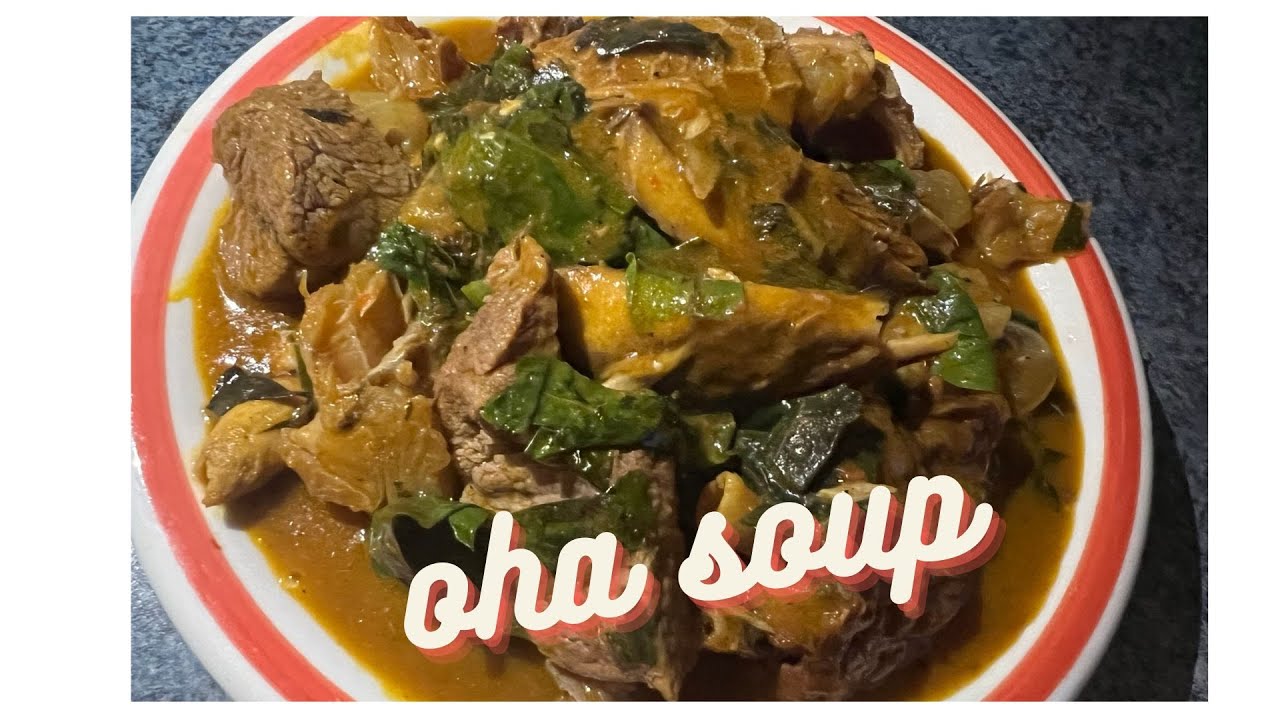 How to make Oha soup (ofe Oha) #ohasoup, #ofeoha - YouTube
