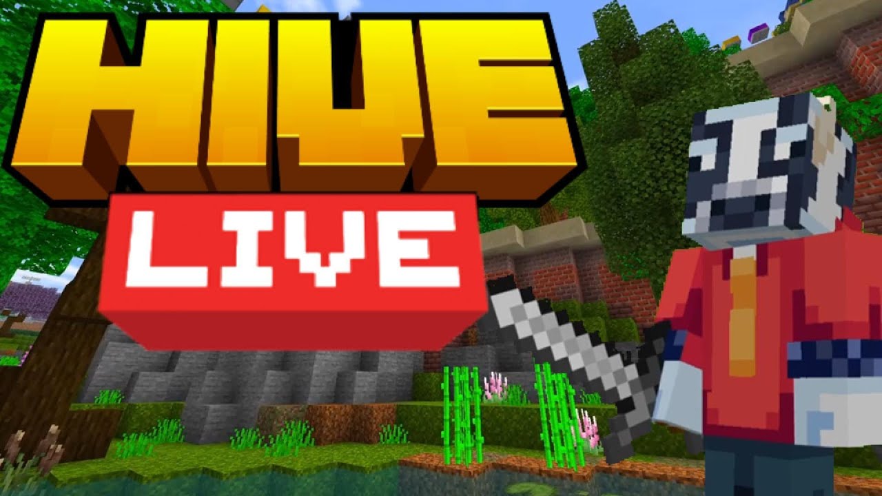 🔴HIVE LIVE WITH VIEWERS BUT BOT! (parties, 1v1, cs and tournaments ...