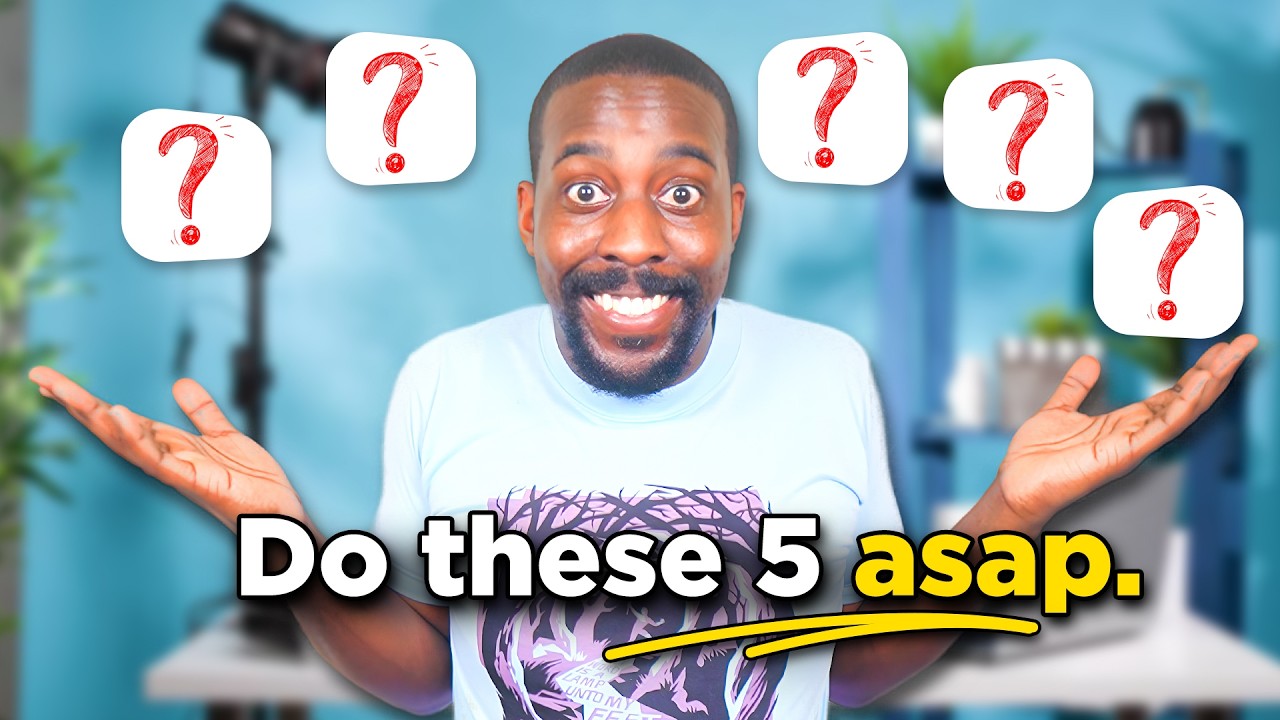 If I Had To Start Over I'd Do 5 Things ASAP to Make 10k a Month! - YouTube