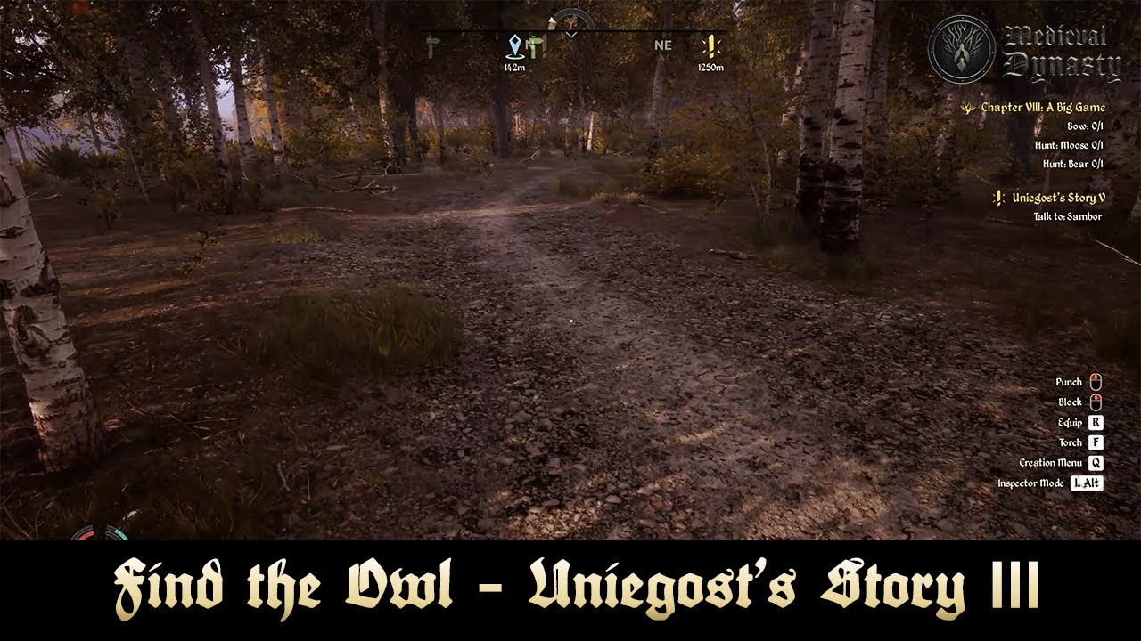 Find the Owl (Uniegost's Story) | Medieval Dynasty - YouTube