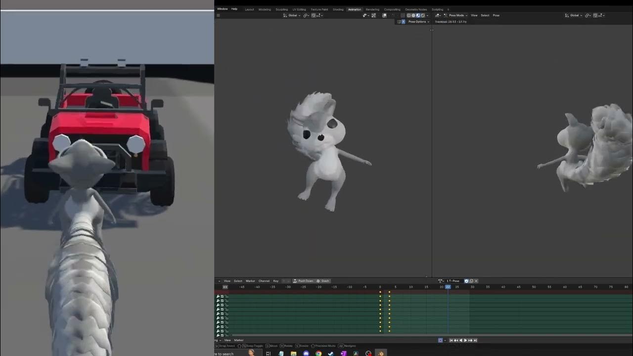 Damped Track From Blender Into Unity (Doesn't Work) | Animation Comparison - YouTube