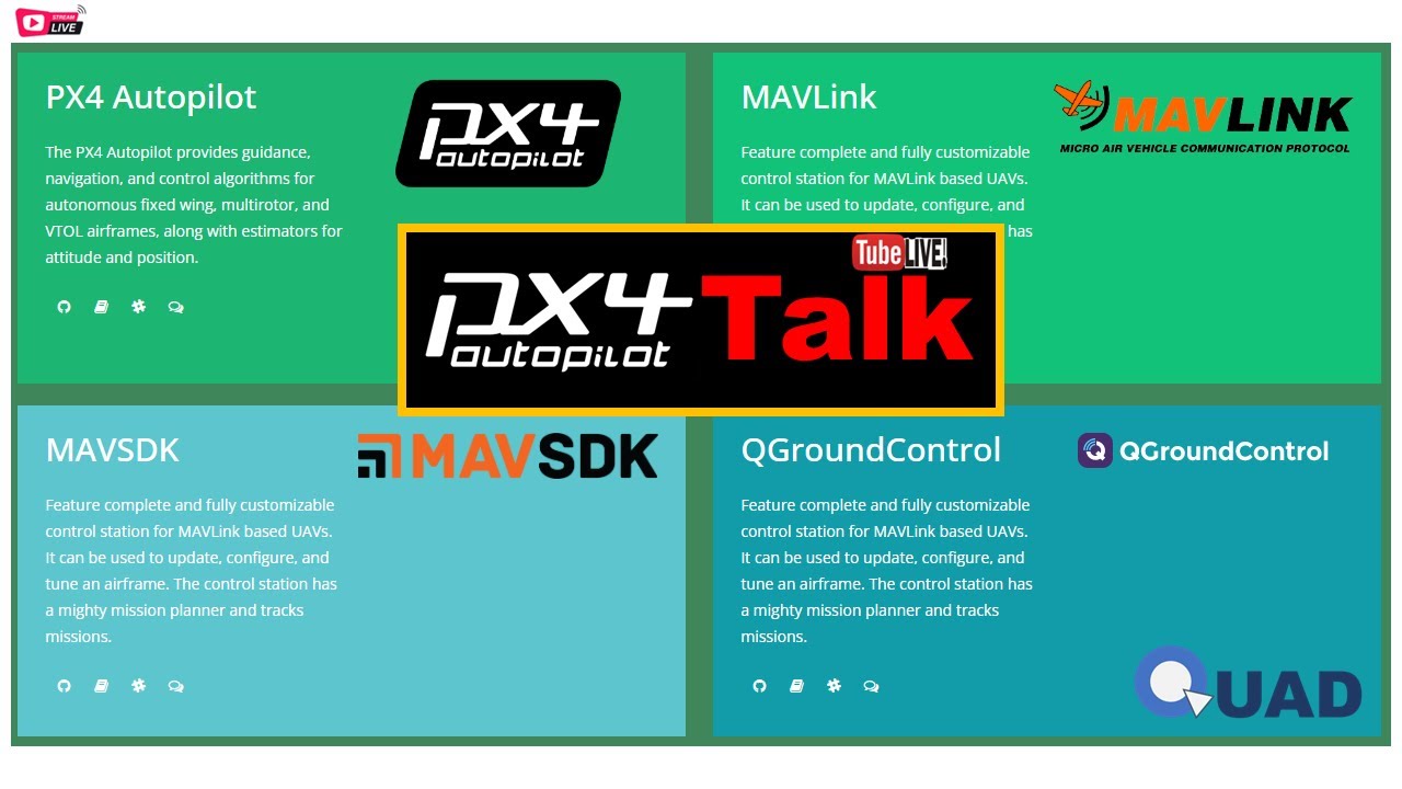 [PX4-Talk] 제3회 라이브방송 "PX4 OFFBOARD 모드 외" - YouTube