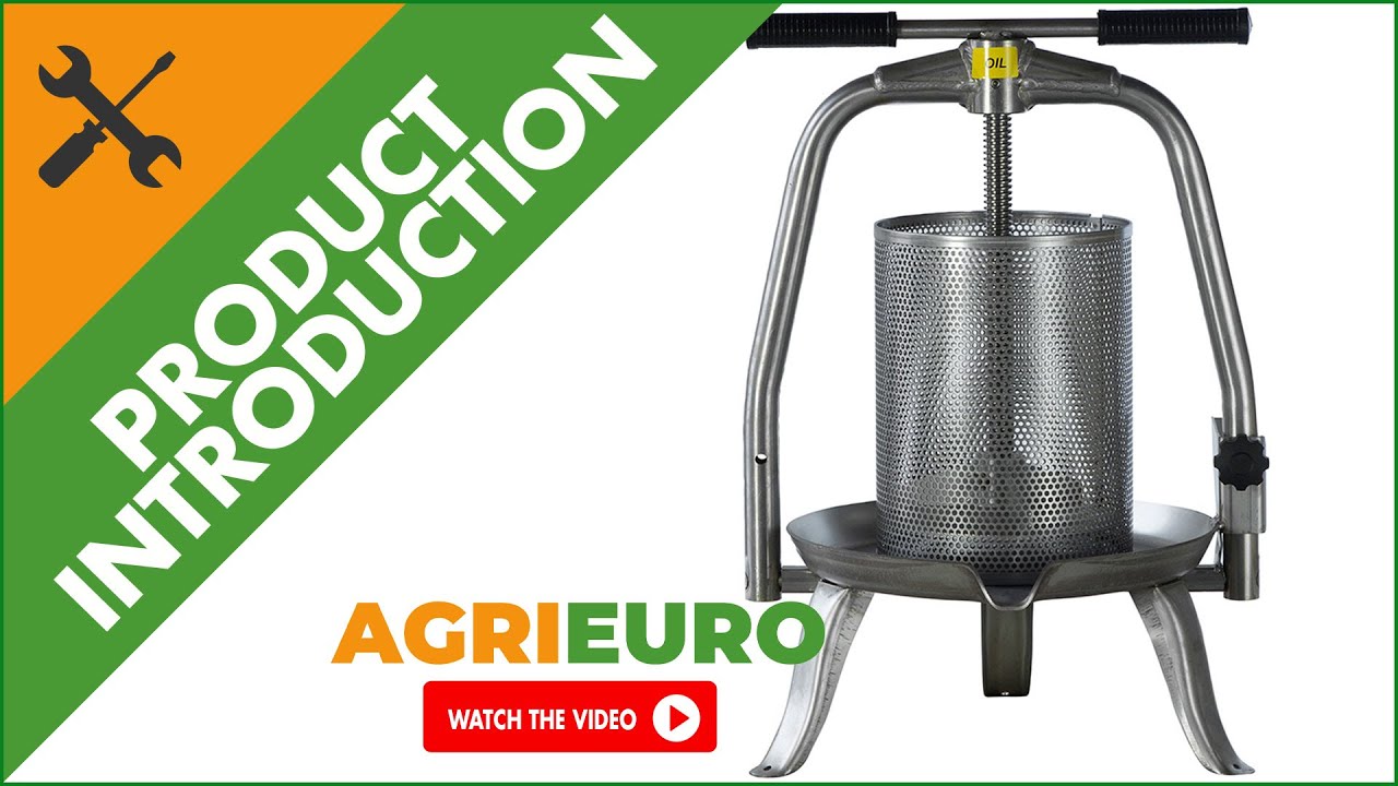 Top Line V20 Inox Versatile Fruit Press - Screw Press for Fruits and ...