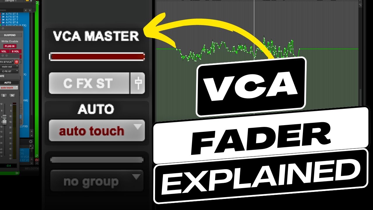 What is a VCA? Mastering Sound Mixing with VCAs Explained! - YouTube