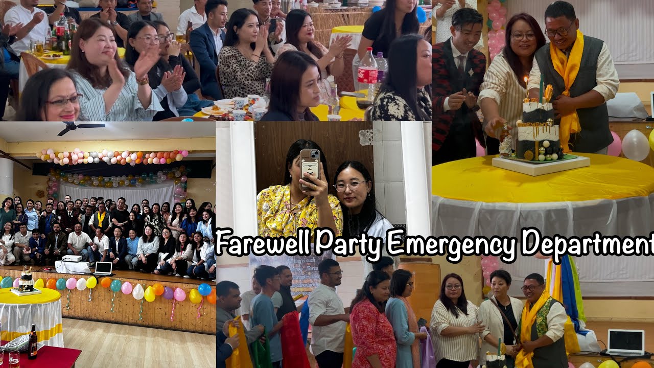 Farewell Party Emergency Department | Happy Retirement |Emotional ...