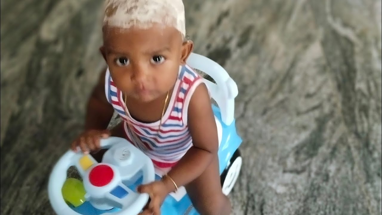 Risho baby's vandi#cutebabies #happiness#luvlapbaby - YouTube