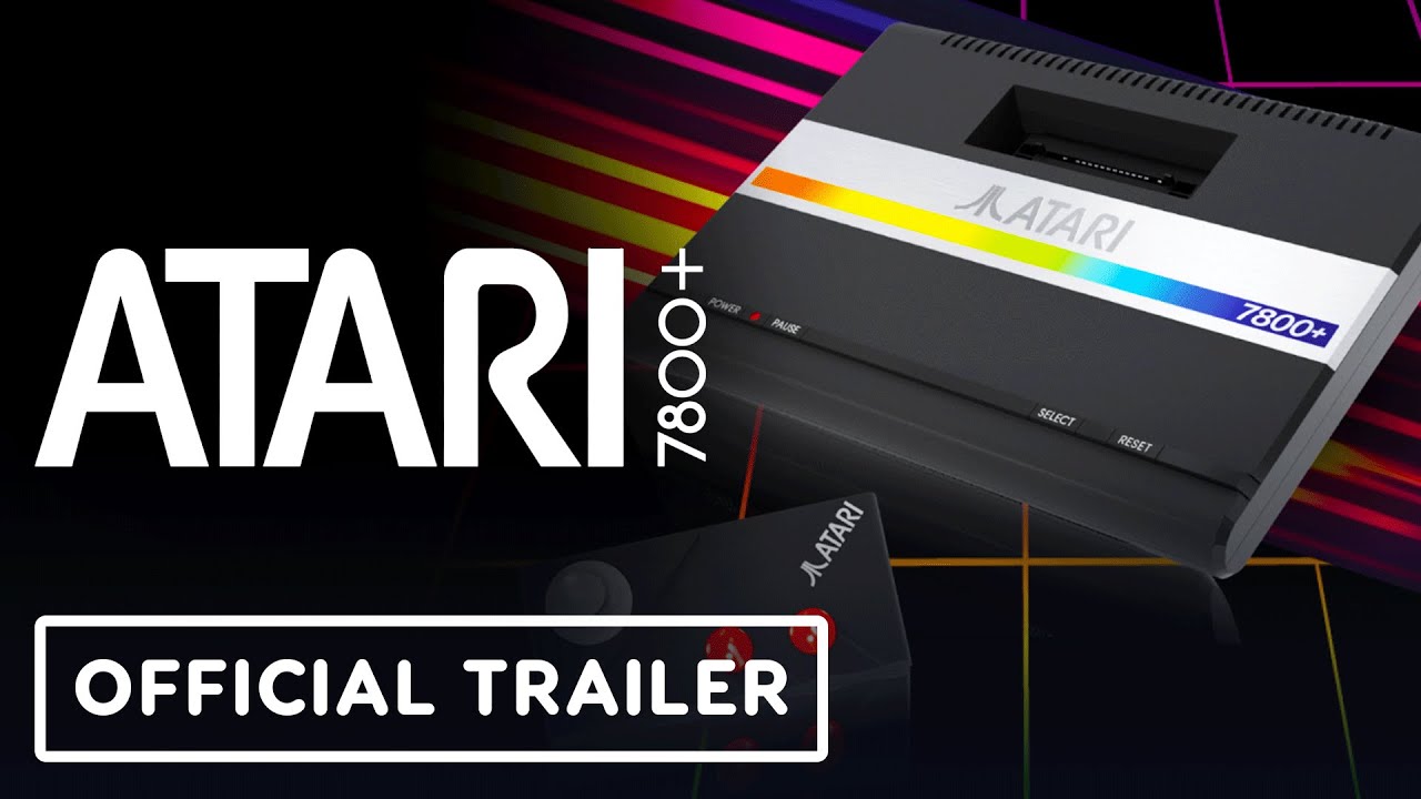 Atari 7800+ - Official Announcement Trailer - YouTube