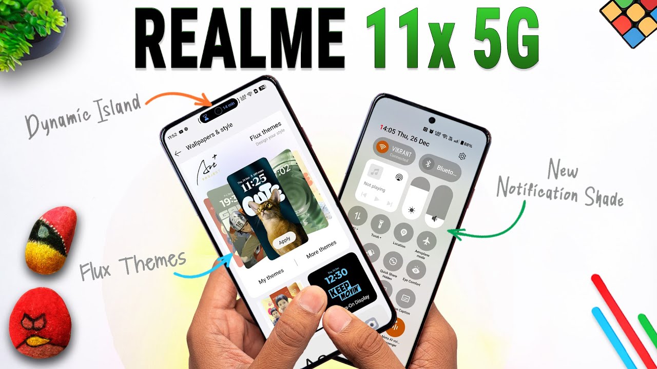 Realme 11x 5G: New Realme UI 6.0 Android 15 Update | Realme UI 6.0 ...