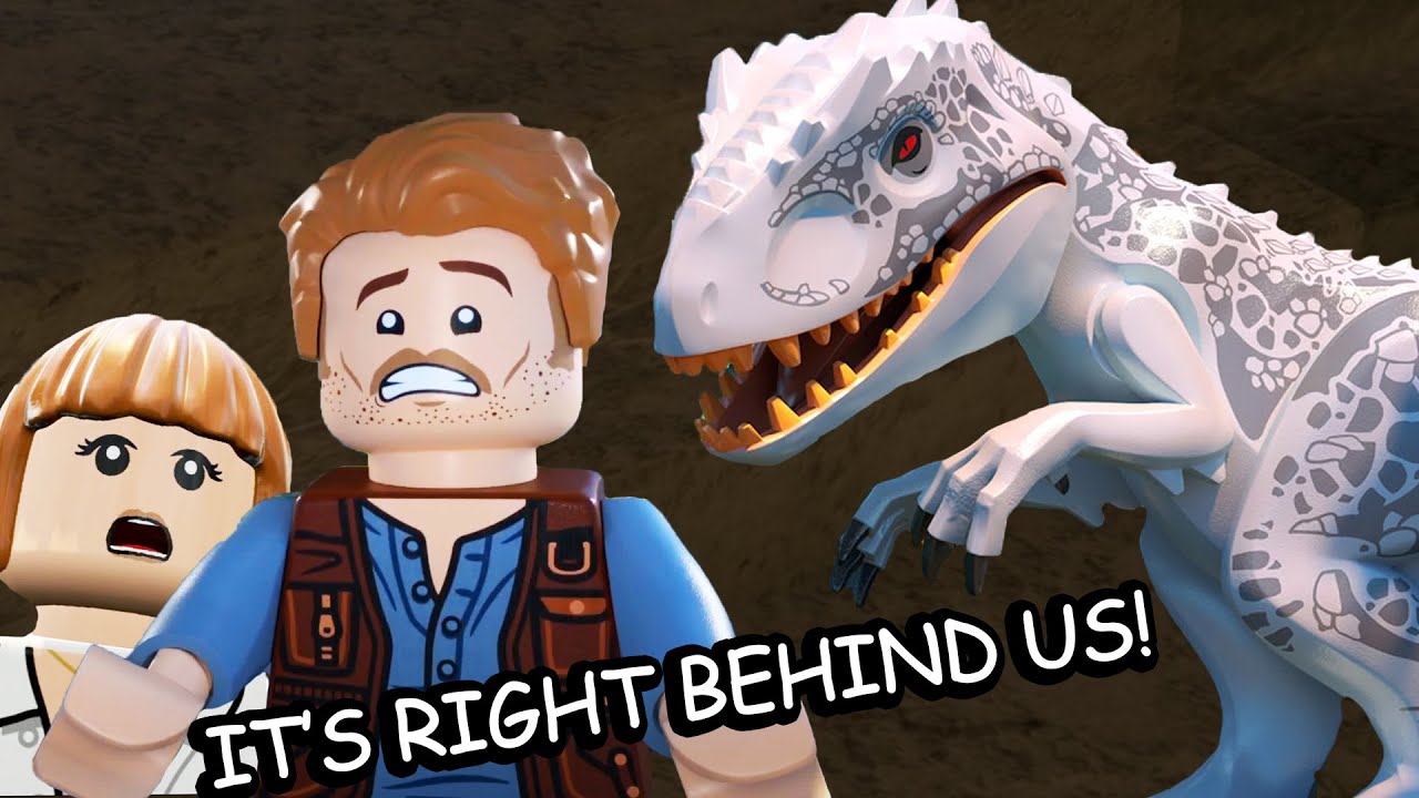 LEGO Jurassic World – Owen & Claire Escape from Indominus Rex (Out of ...