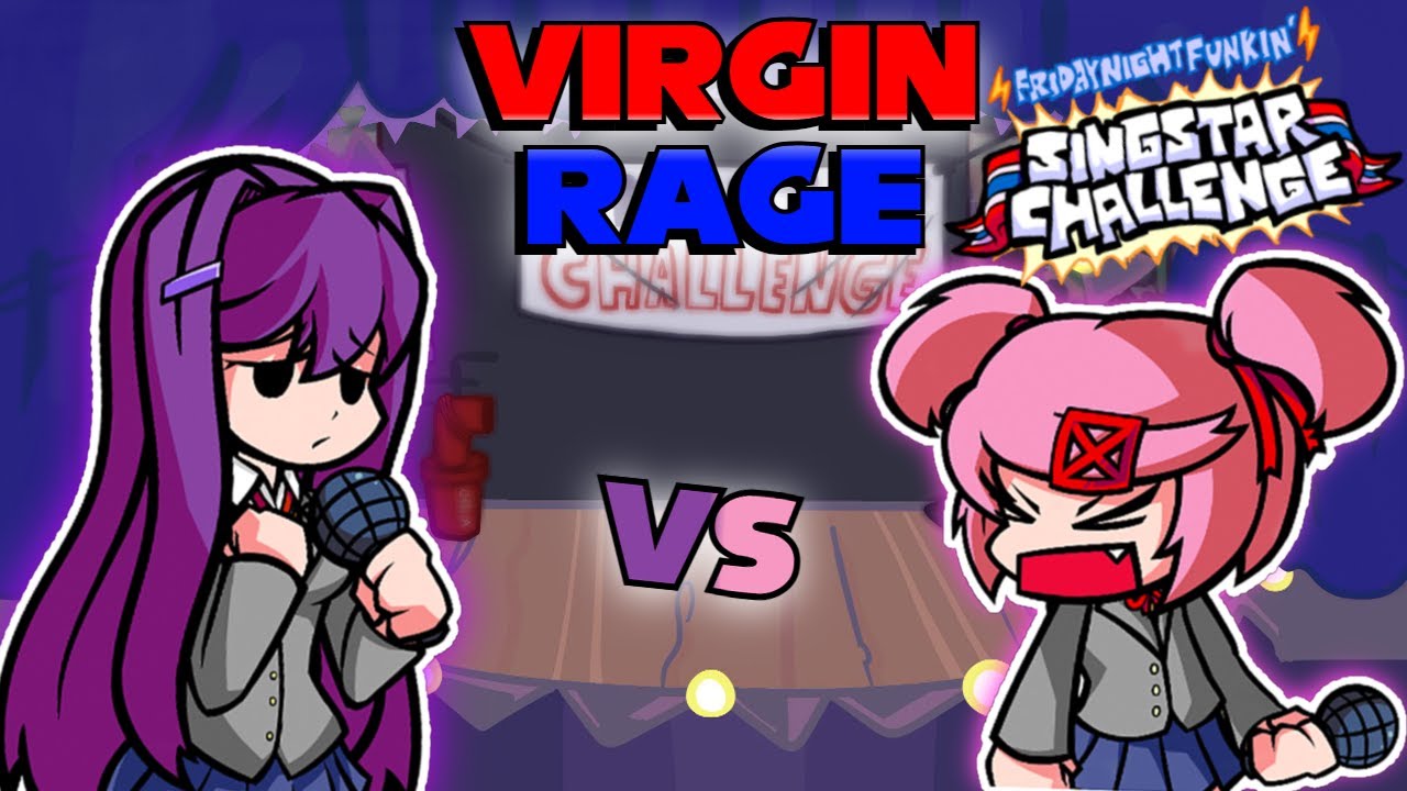 Virgin Rage - SINGSTAR CHALLENGE / Yuri & Natsuki Cover - YouTube