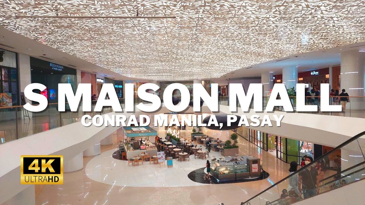 Pasay's Most Luxurious SM Supermall | S Maison at Conrad Manila | 4K ...