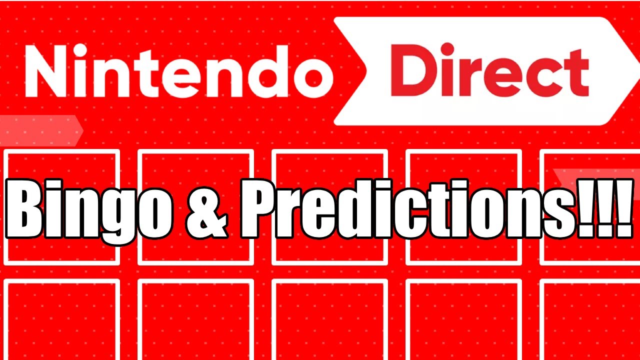 Nintendo June 2024 Direct Bingo & Predictions - YouTube