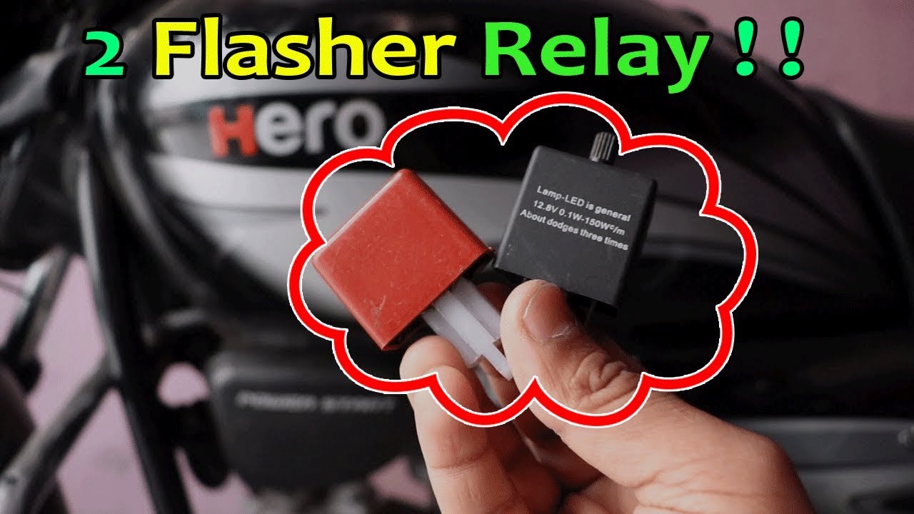 2 flashing relay for hazard light modification - YouTube