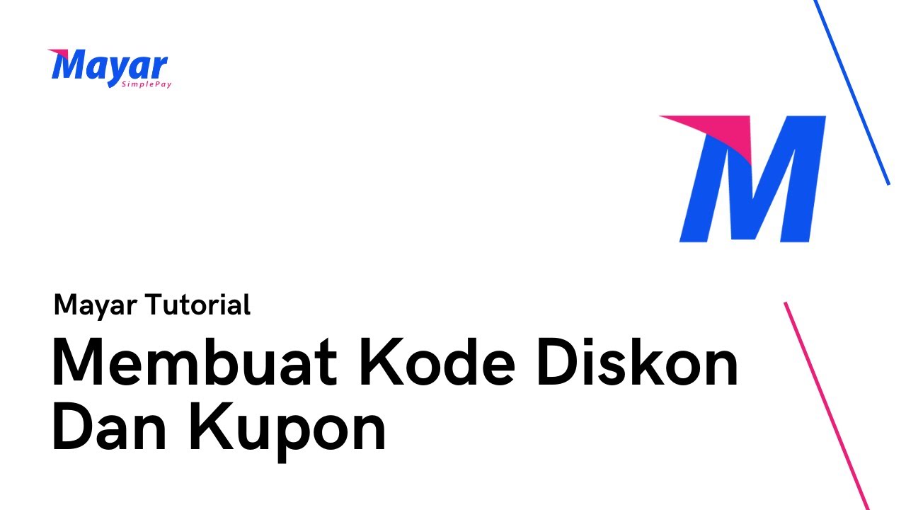 Membuat Kode Diskon dan Kupon - Tutorial Mayar.ID - YouTube