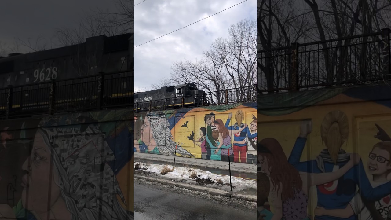 IC 9628 leading CN L500 at PSC! #shorts #train #cnrailway - YouTube