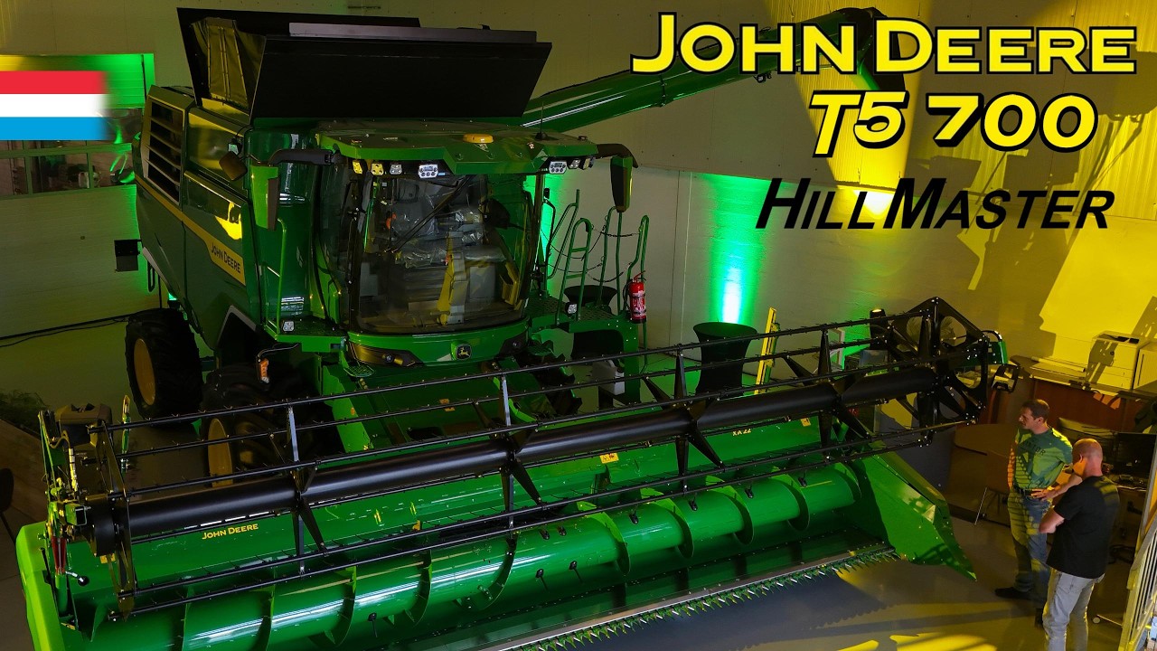 John Deere T5 700 & 600 | Im Detail | Cloos & Kraus | Luxemburg 2025 ...