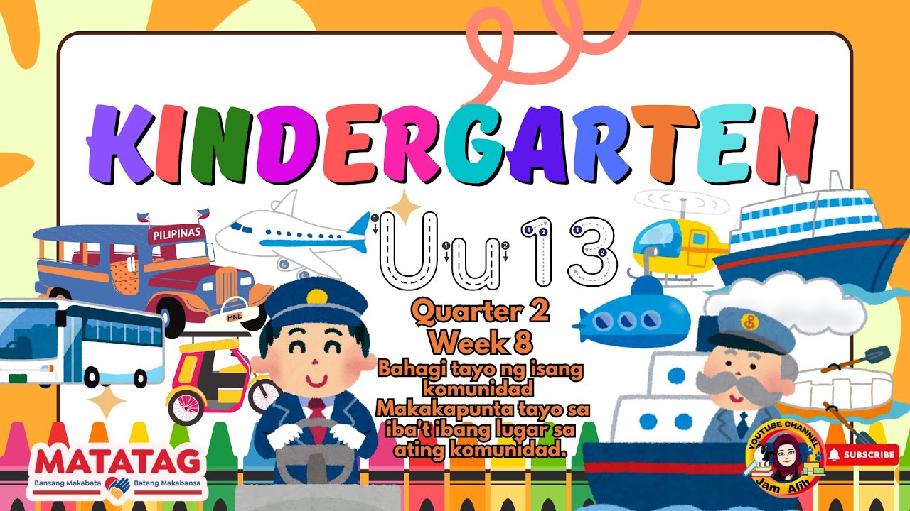KINDER Quarter 2 Week 8 MATATAG - YouTube