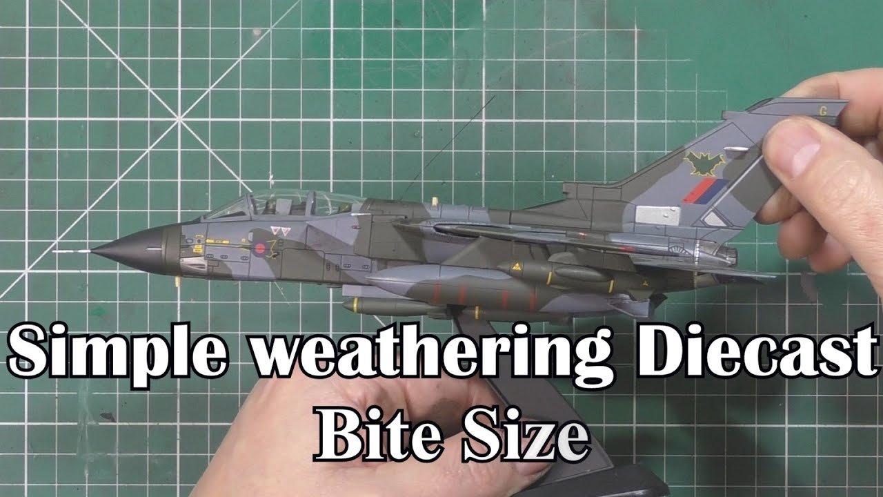 Simple weathering Diecast models - YouTube