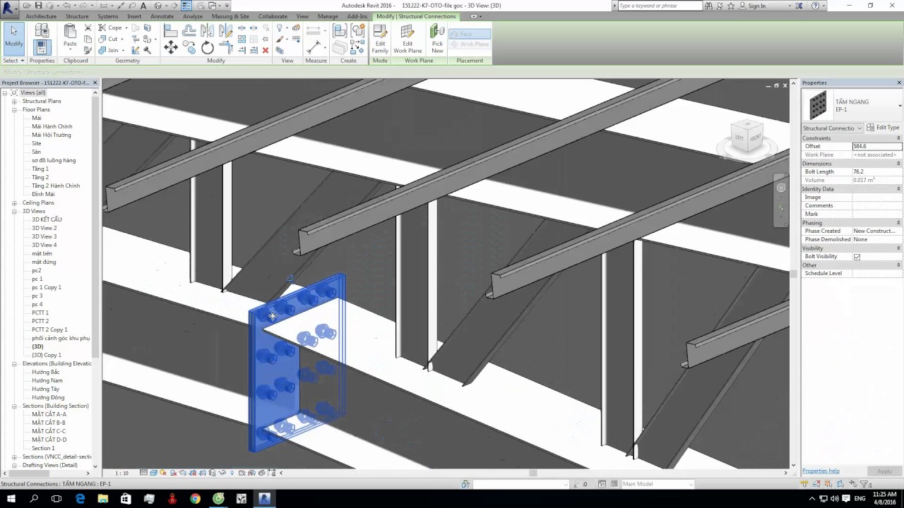 Hướng dẫn tạo family Bản mã trong Nhà Công Nghiệp - Revit Plus - YouTube