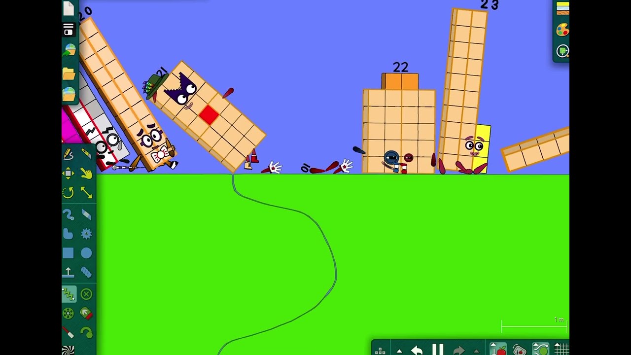 Numberblocks earthquake part1 - YouTube