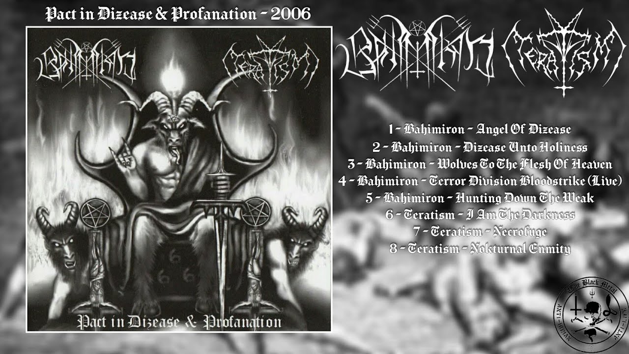 Bahimiron / Teratism - Pact In Dizease & Profanation (Full Split) - YouTube