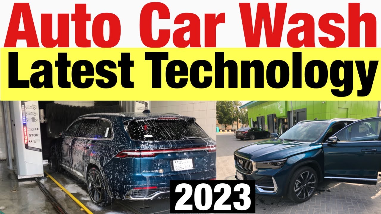 Automatic Car Wash Tunnel Machine | Latest Car Wash Technology | Fully ...