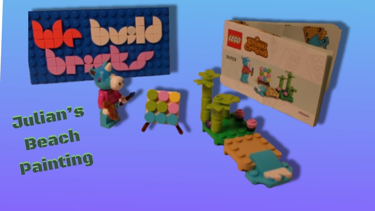 LEGO 30703 Julian’s Beach Painting - YouTube