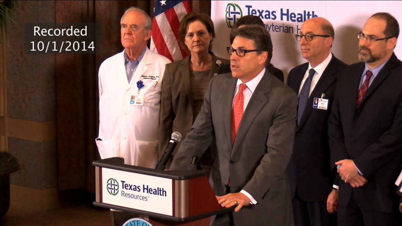 Ebola Press Conference at Texas Health Presbyterian - YouTube