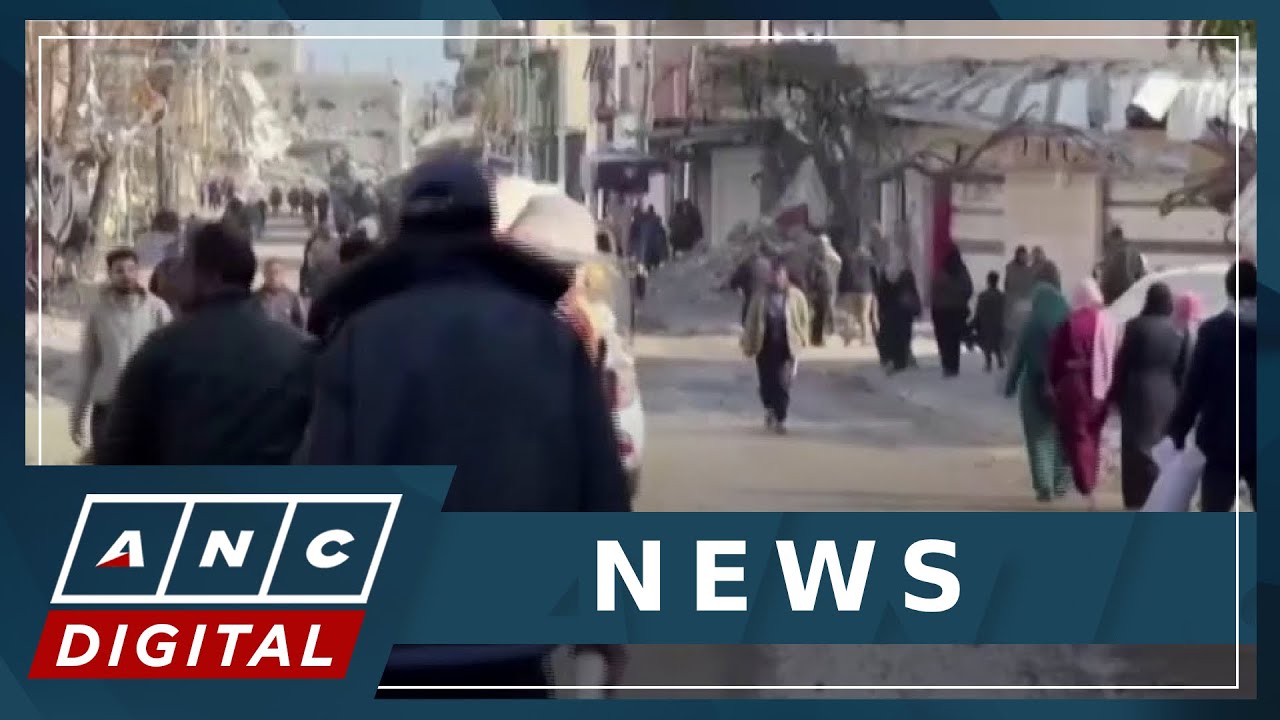 Gazans displaced by war return home | ANC - YouTube