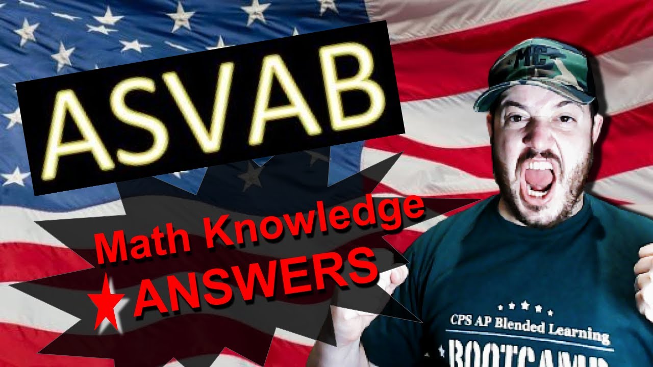 ASVAB AFQT Practice Test: Math Knowledge second 5 questions and answers ...
