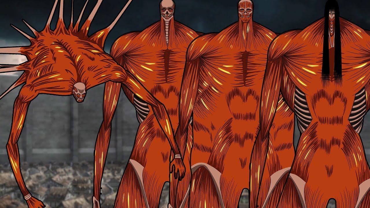 Tous les Titans Colossaux de L'Attaque Des Titans (Mise à jour 2023 ...