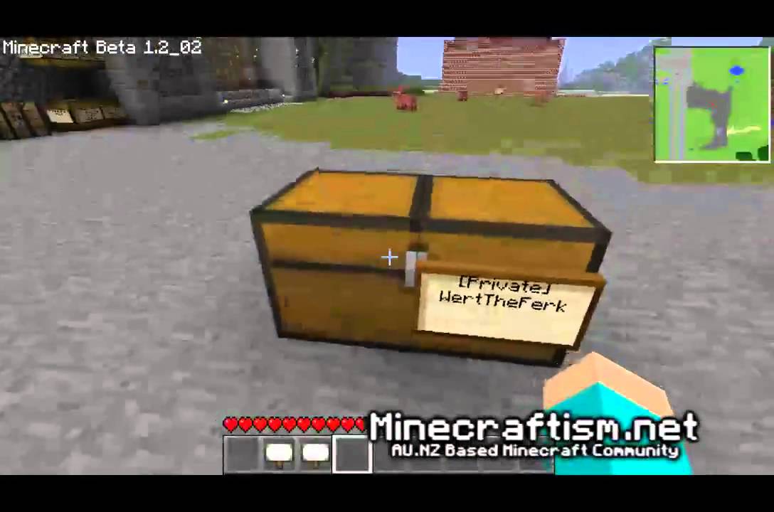 WTF - Let's Play Minecraft AusMining. Howto: Using Lockette - YouTube
