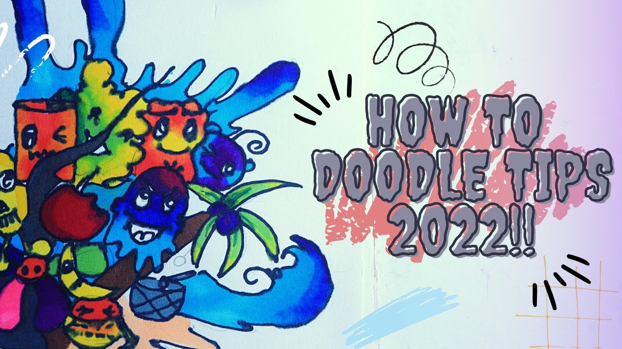 Awesome Doodling Tips For Anyone who Likes To Doodle!!! - YouTube