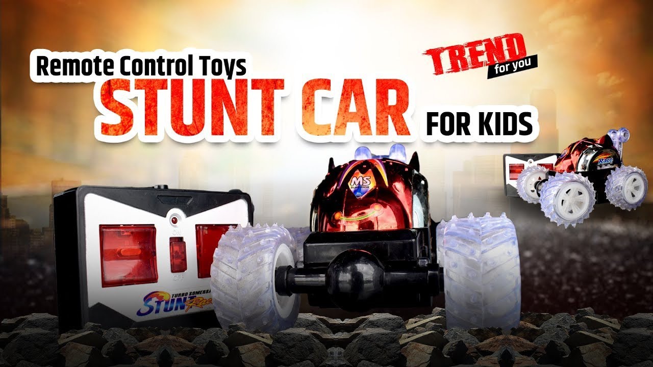 Kids toys I Stunt Car I kids toys with flashing lights robot car l kid ...