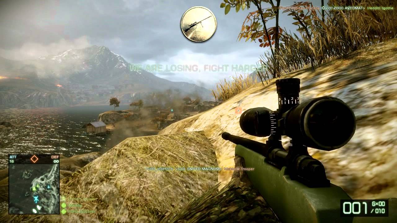 Battlefield: Bad Company 2 - GOL Sniper Magnum Review [HD] - YouTube