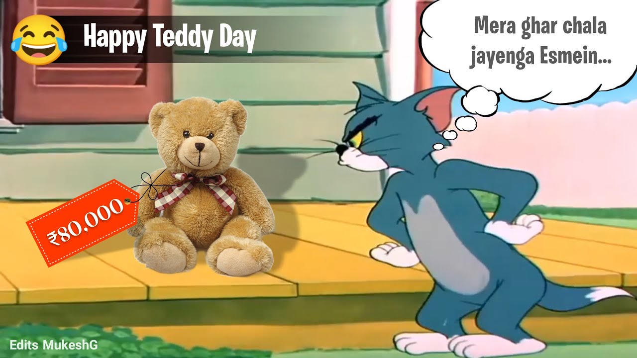 Teddy Day Special Funny Meme || Valentine Day ~ Edits MukeshG - YouTube