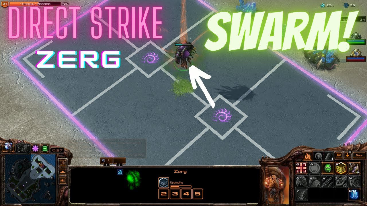 Starcraft 2 Direct Strike: How to counter with The Swarm! - YouTube