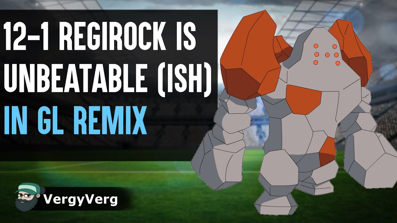 12-1 REGI-ROCK's Great League REMIX | Go Battle League Great League ...