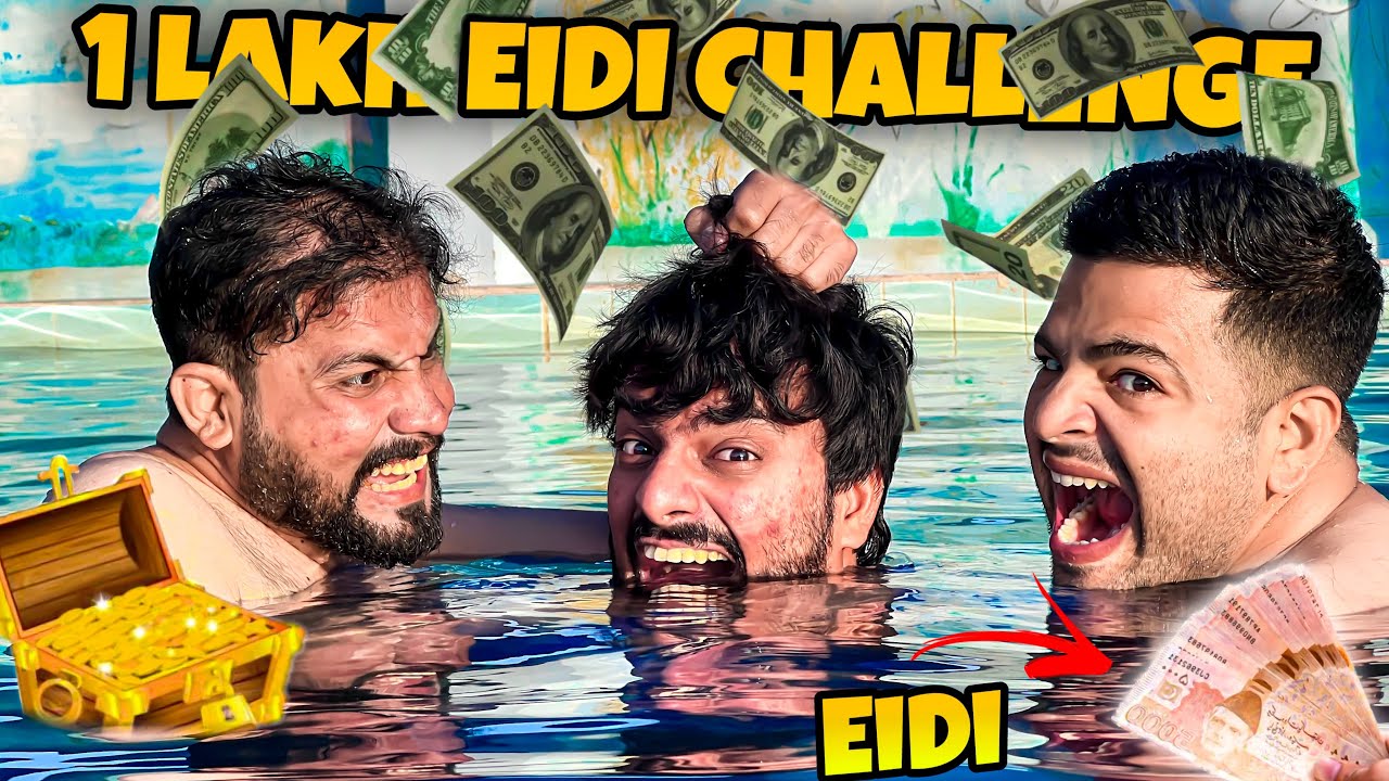 Rs100,000 EIDI CHALLENGE 💰| EID MUBARAK | MISHKAT KHAN | THE FUN FIN ...