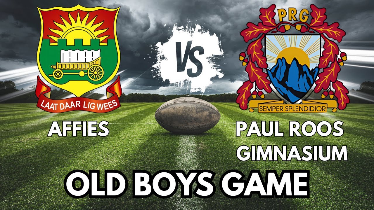 Noord Suid Rugby 2024 OLD BOYS: AFFIES vs Paul Roos GIM - YouTube